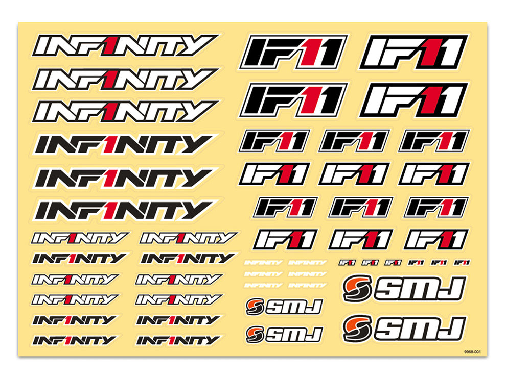 F059 - INFINITY IF11 LOGO DECAL – Inf1nity RC Cars